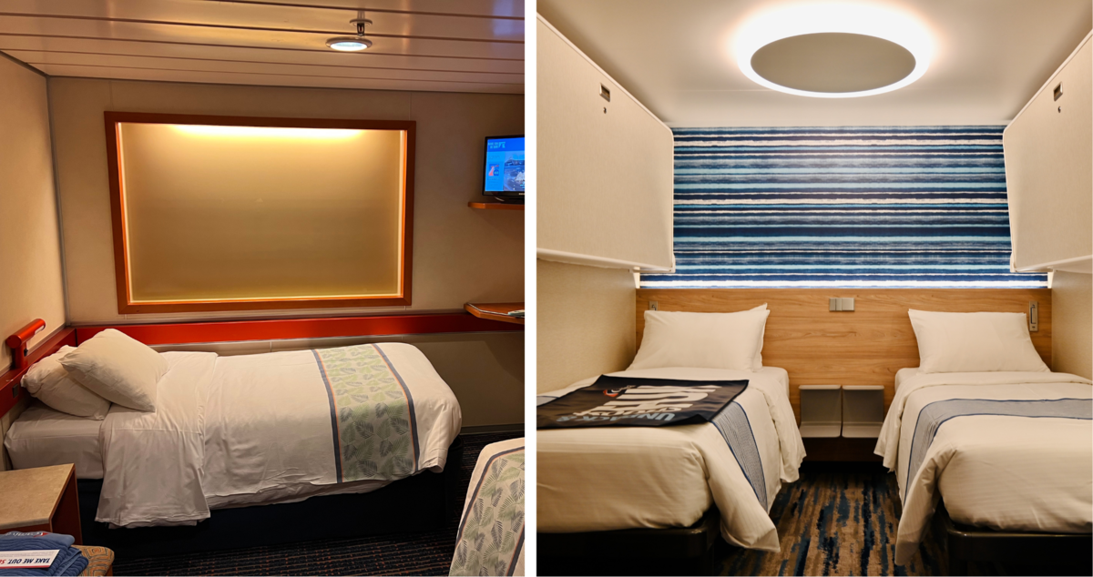 I sailed in Carnival's newest and oldest interior cabins - see how they ... I sailed in Carnival's newest and oldest interior cabins - see how they ...