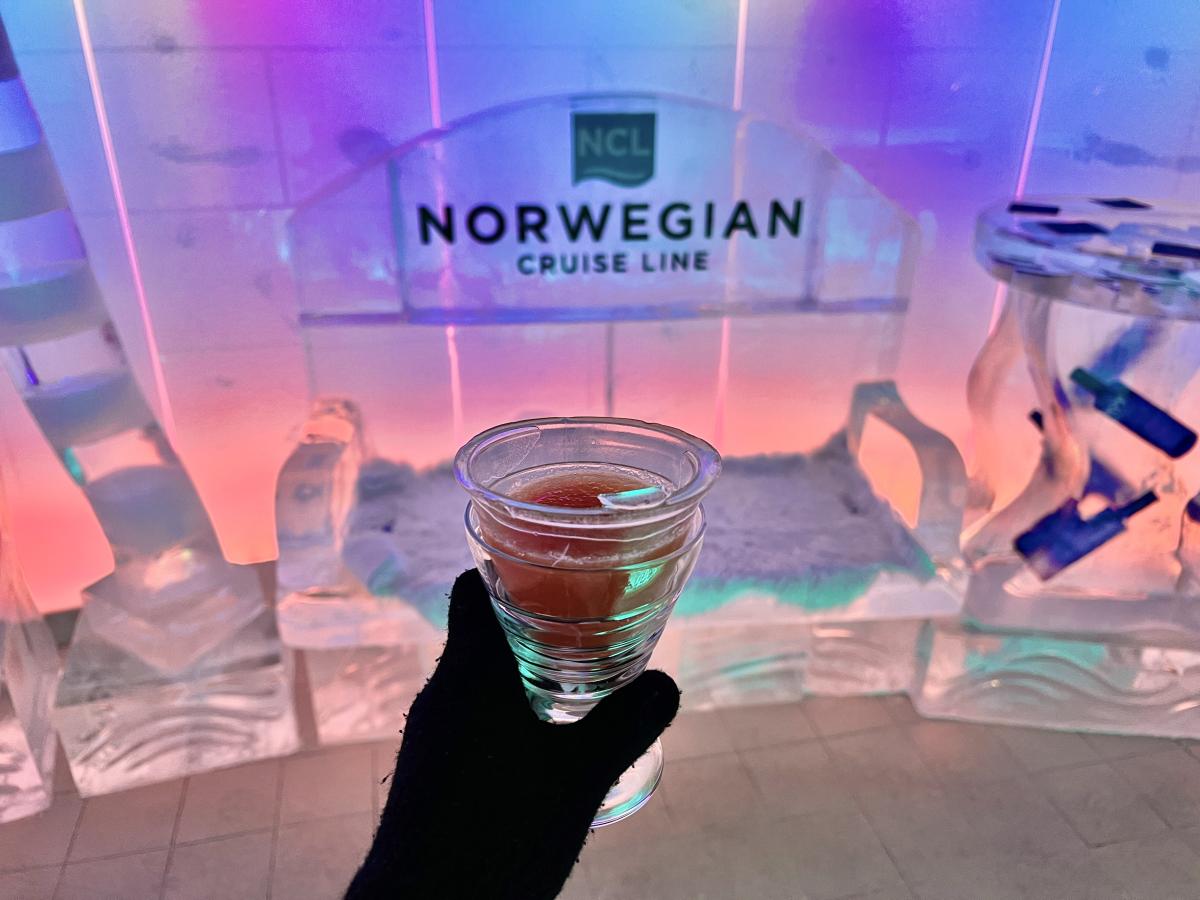 I spent $20 at NCL's Ice Bar, and it was the best-kept secret on Epic ...