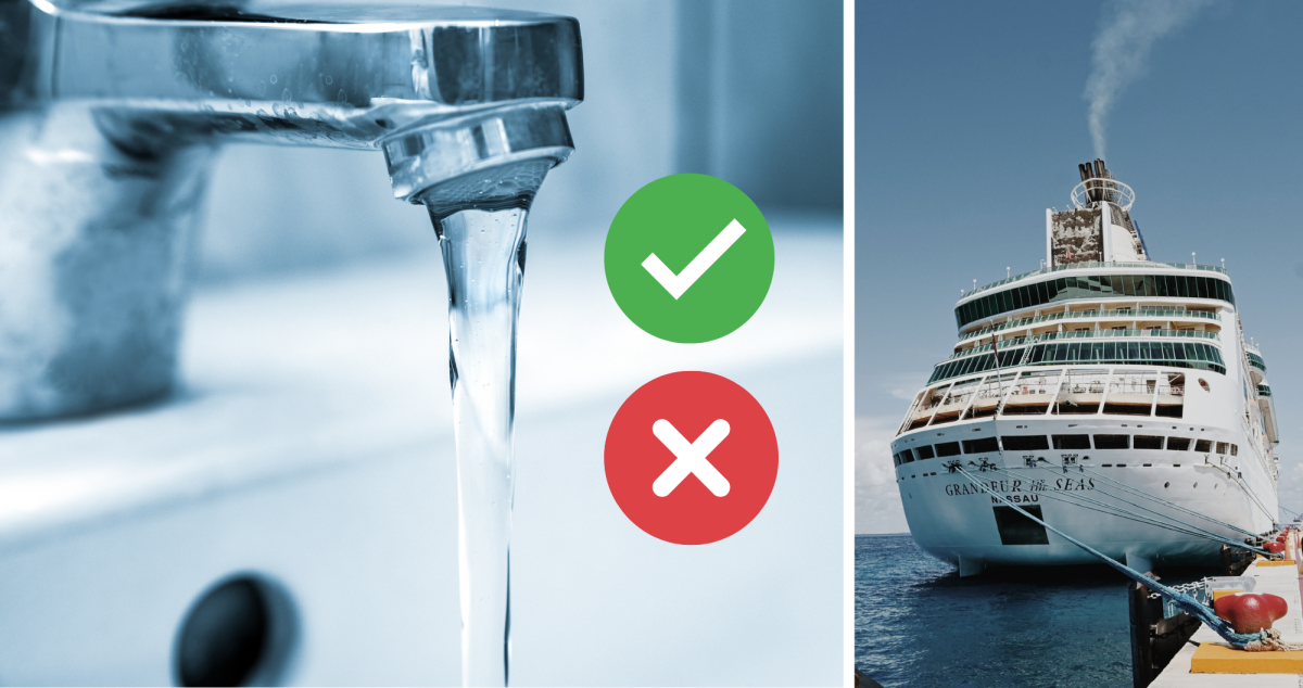 Is the tap water safe to drink on a cruise ship? | Cruise.Blog