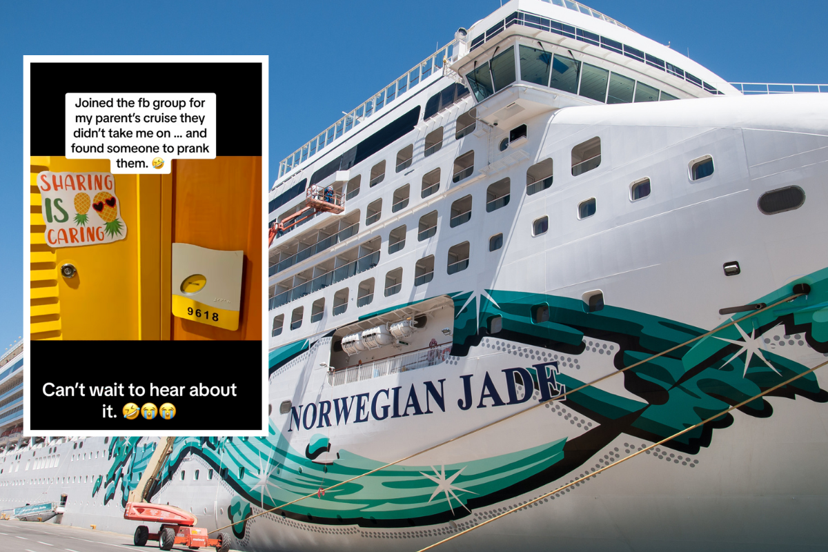 Family goes viral for pulling off hilarious cruise prank on parents ...