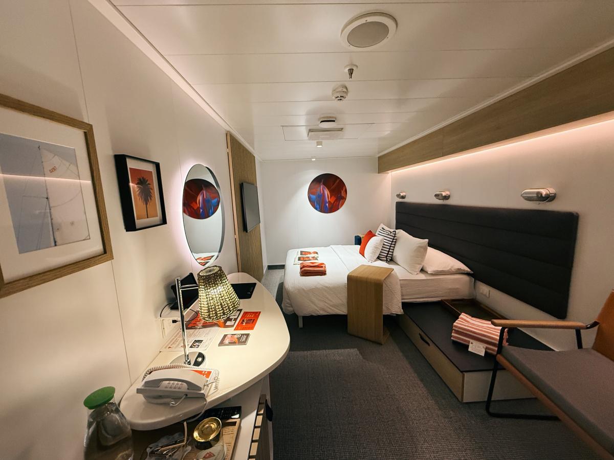 Virgin Voyages interior cabin review, pictures (2026)
