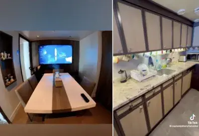 Take a look inside two cruise ship captains' living quarters | Cruise.Blog