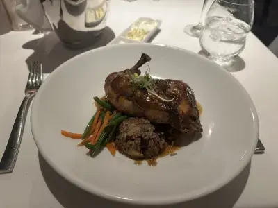 Eating alone in a cruise ship dining room review