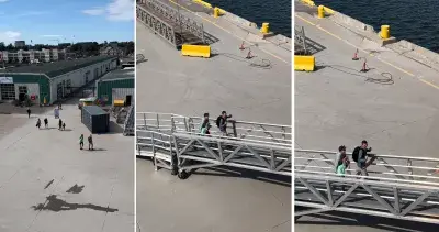 I watched two people get left behind on a cruise. Here’s how it played ...