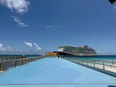 Carnival passenger dies at Celebration Key after falling off pier into ...